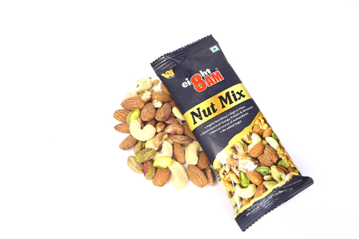 8AM Nut Mix, 35g X 20 packs - 8am Fit