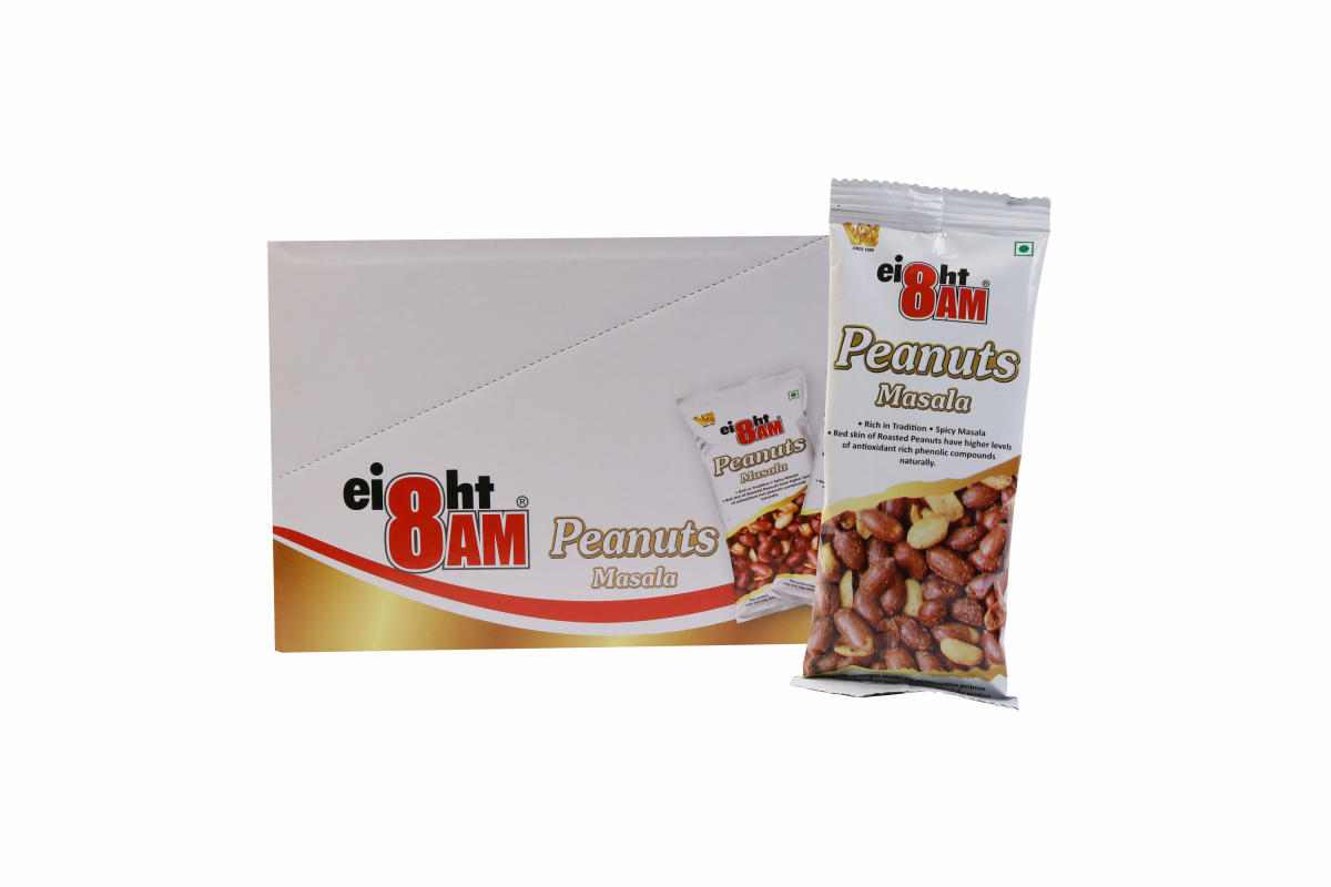 8AM Peanut Masala 50g x 20 packs - 8am Fit