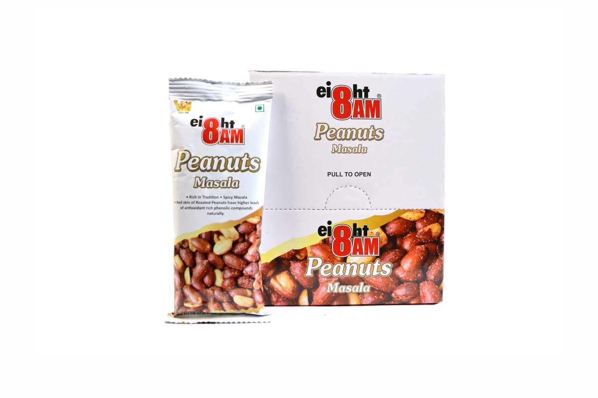 8AM Peanut Masala 50g x 20 packs - 8am Fit