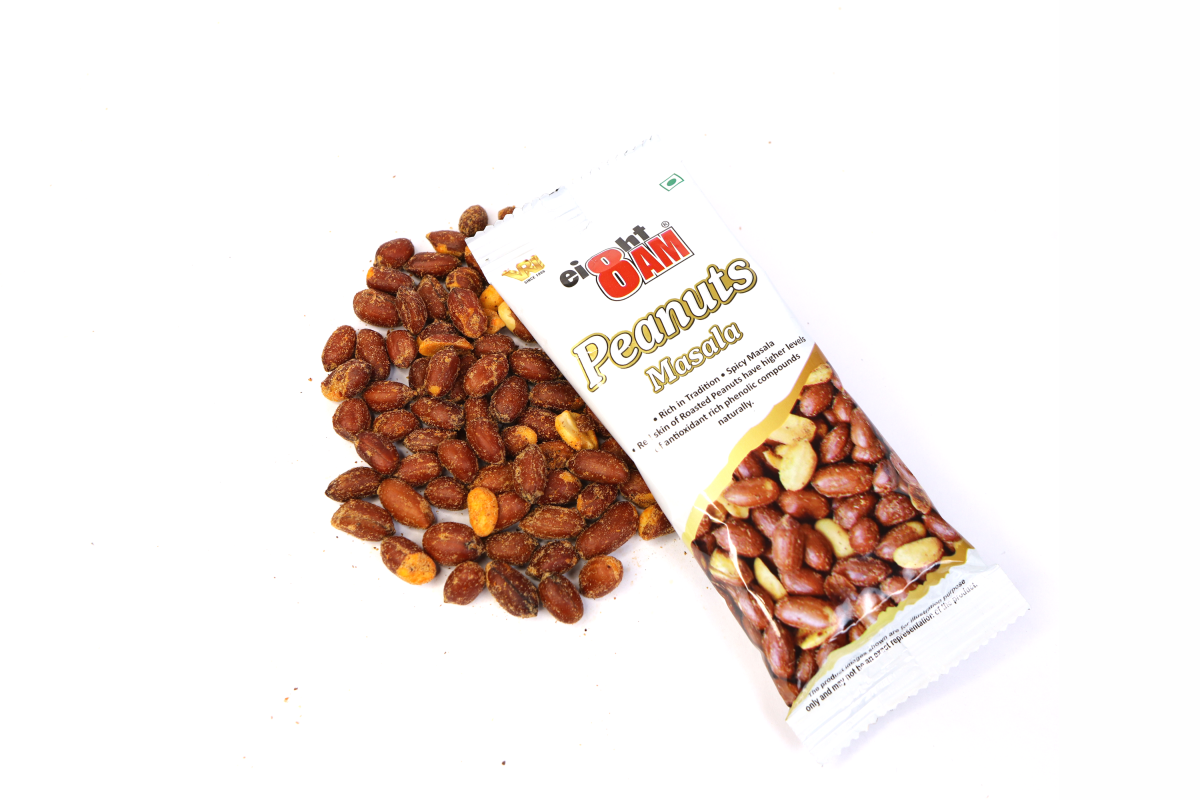 8AM Peanut Masala 50g x 20 packs - 8am Fit